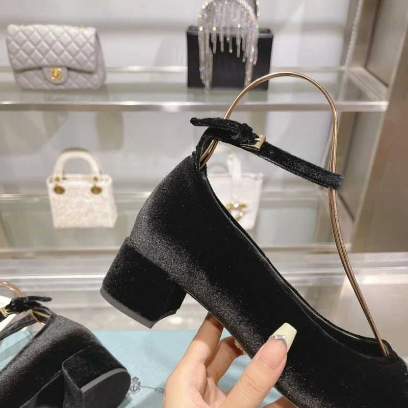Precise copy Prada Heeled Shoes