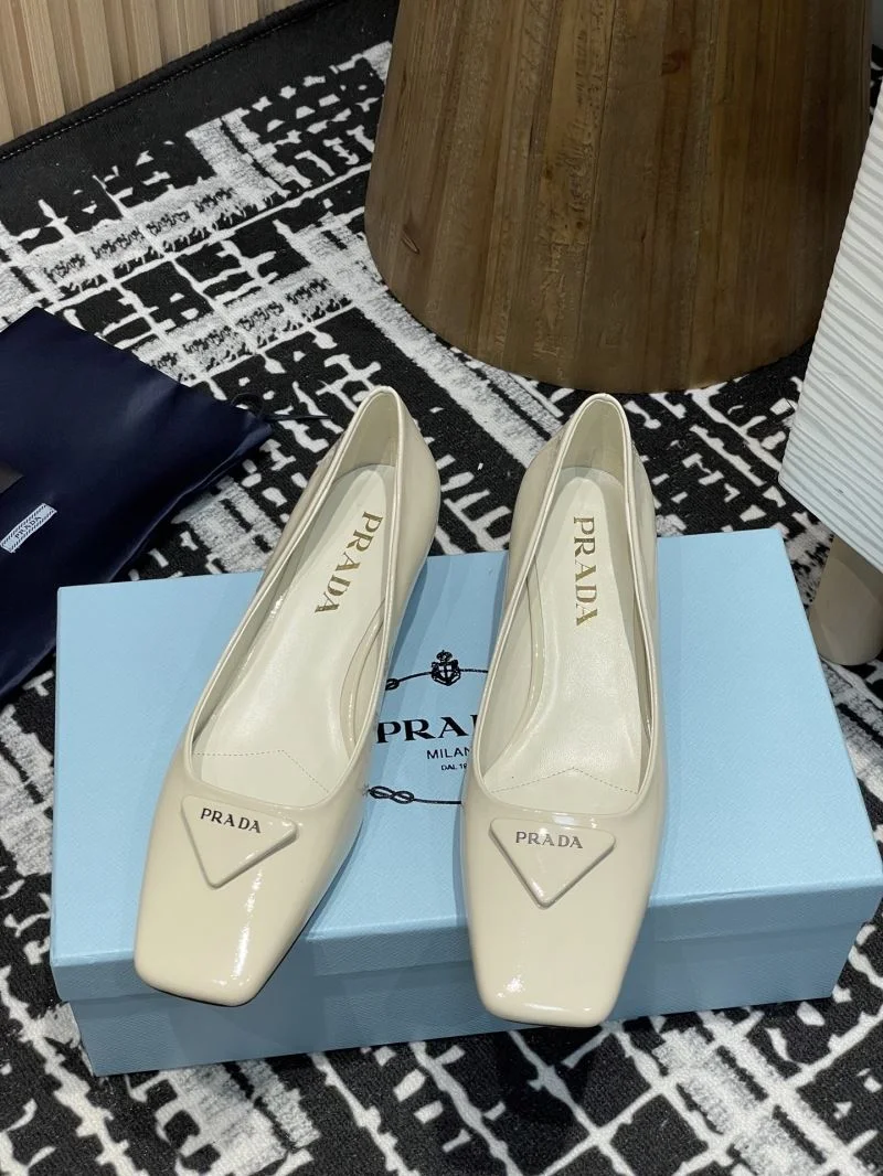 Brand-authenticated Prada Heeled Shoes