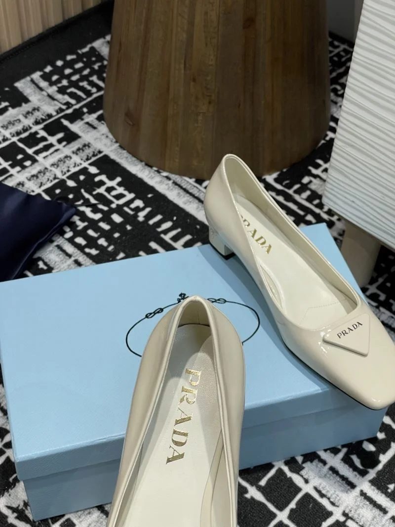 Brand-authenticated Prada Heeled Shoes