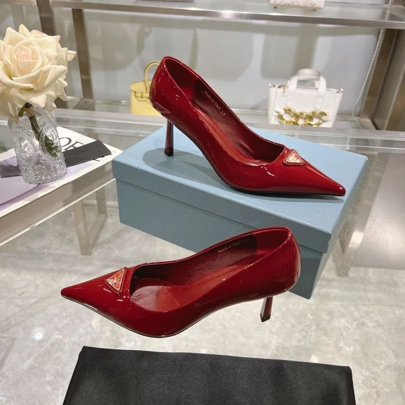 High accuracy Prada Heeled Shoes