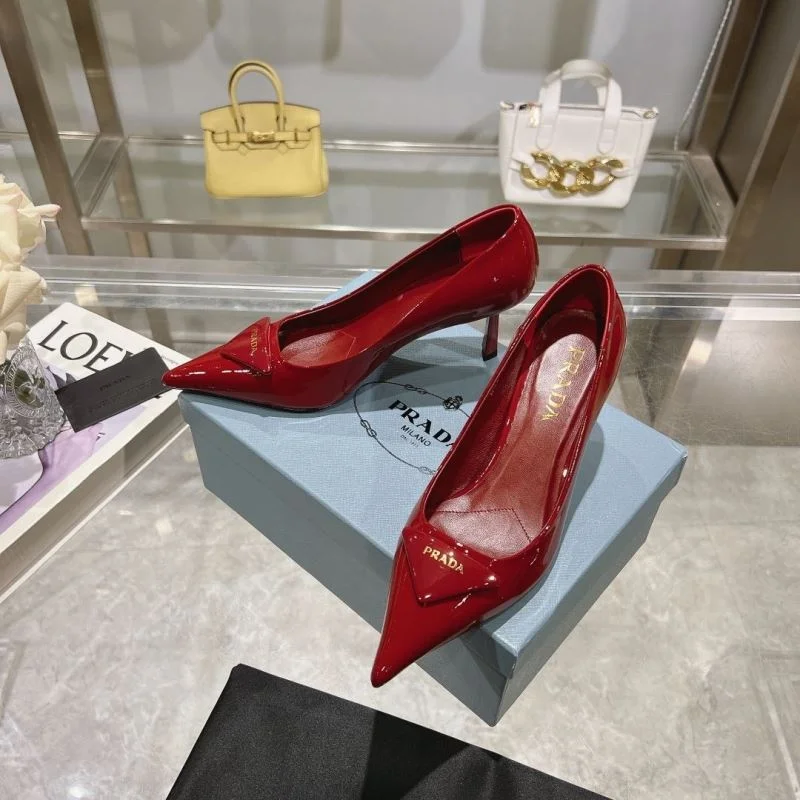 Mirror quality Prada Heeled Shoes
