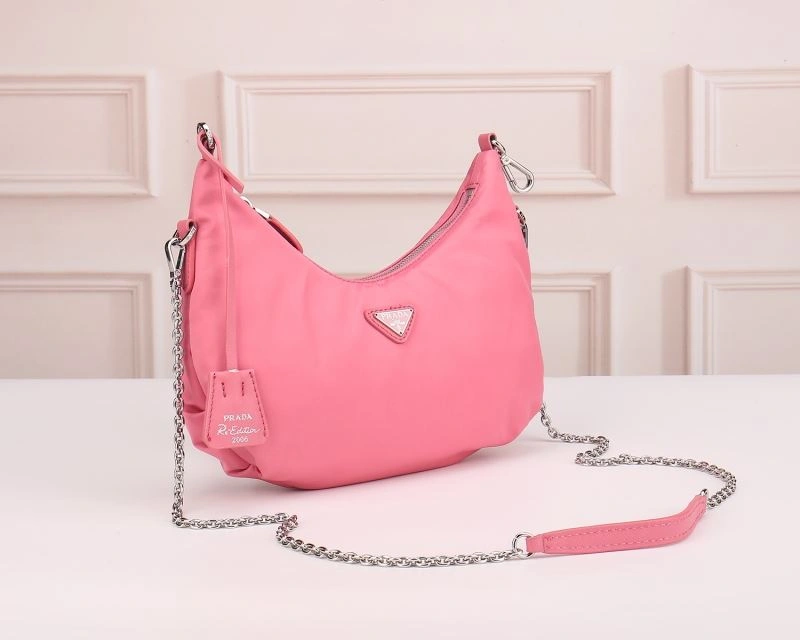 Top mirror Prada Hobo Bags