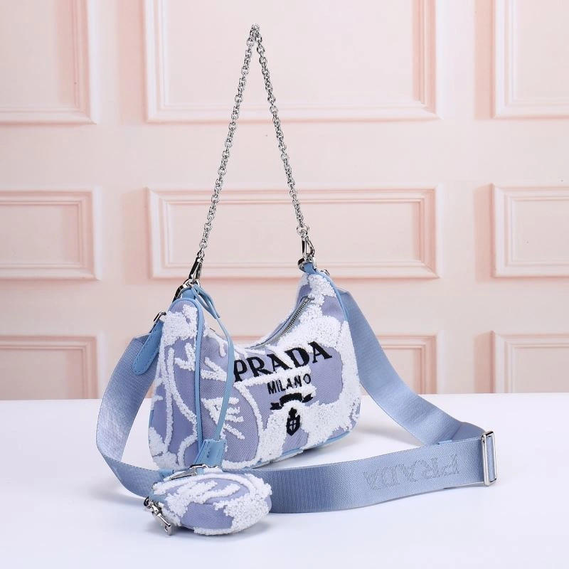 Brand-authenticated Prada Hobo Bags