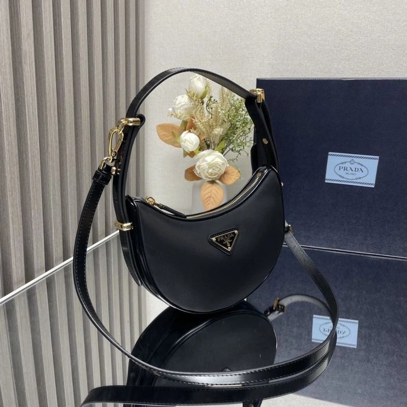 Brand-authenticated Prada Hobo Bags