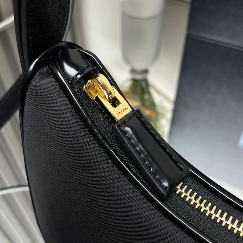 Brand-authenticated Prada Hobo Bags