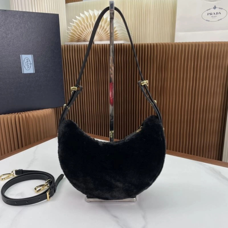 Top mirror Prada Hobo Bags