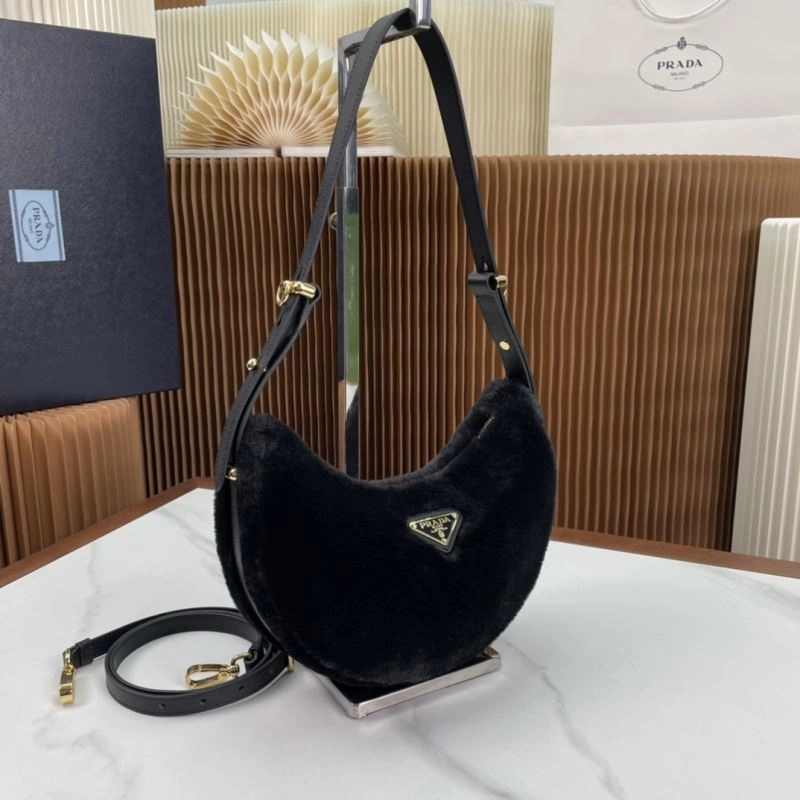 Top mirror Prada Hobo Bags