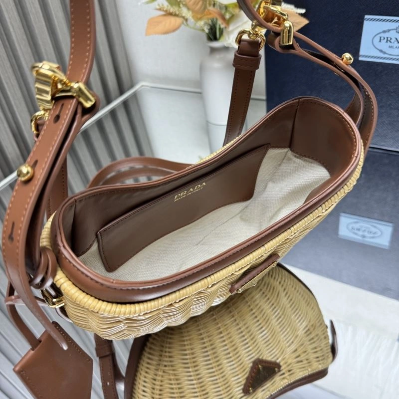 Brand-authenticated Prada Hobo Bags