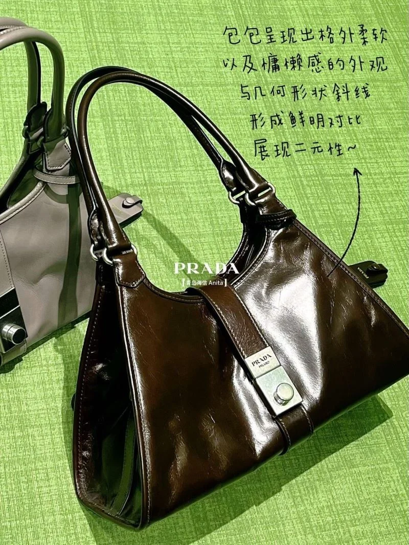 1:1 copy Prada Hobo Bags