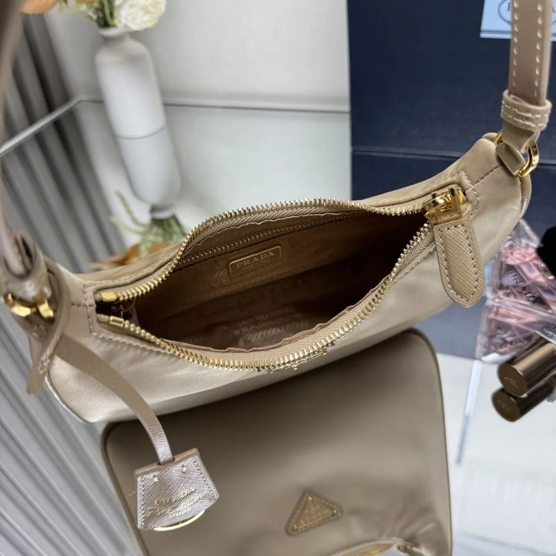 Brand-authenticated Prada Hobo Bags