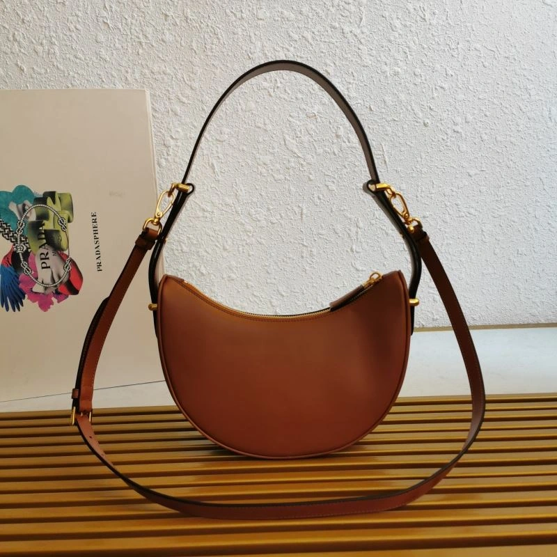Brand-authenticated Prada Hobo Bags
