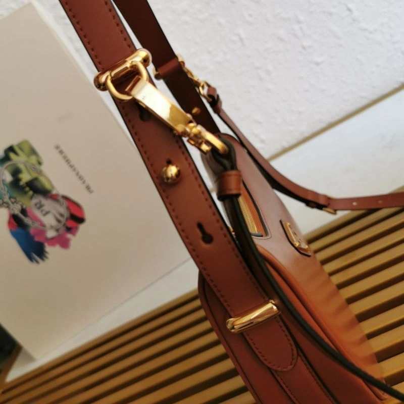 Brand-authenticated Prada Hobo Bags
