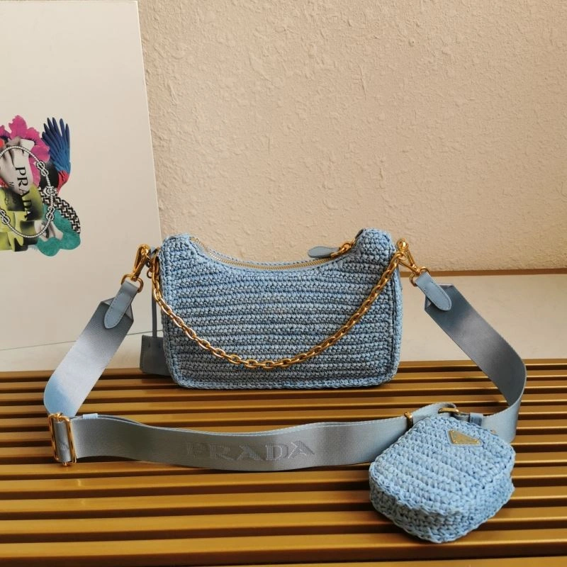 Top mirror Prada Hobo Bags