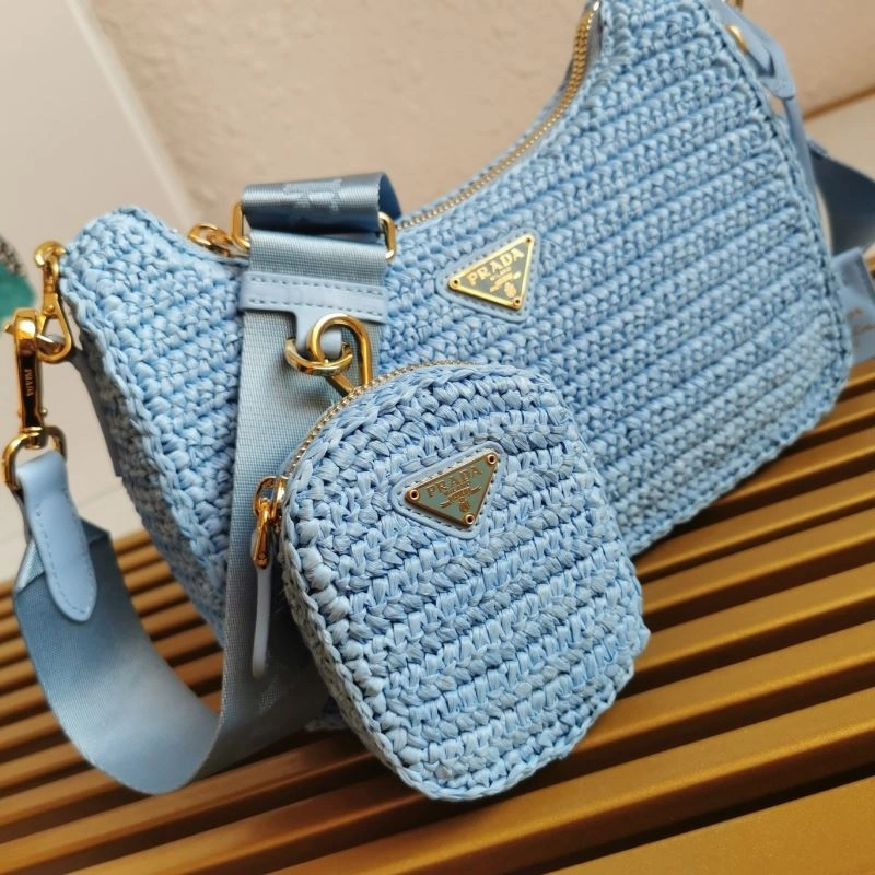 Top mirror Prada Hobo Bags
