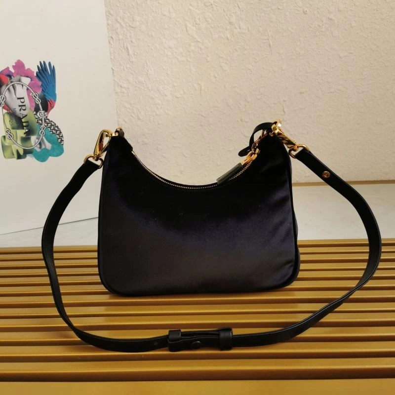 Brand-authenticated Prada Hobo Bags