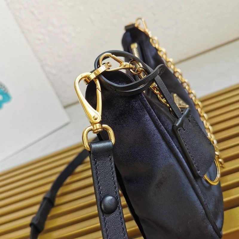 Brand-authenticated Prada Hobo Bags