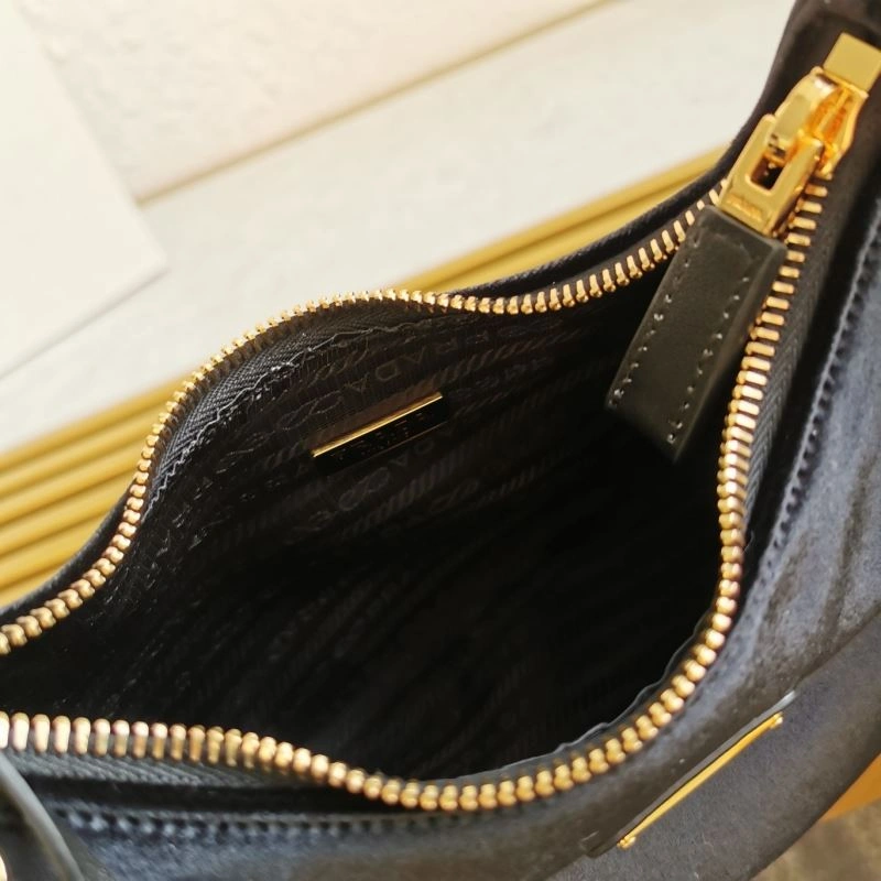 Brand-authenticated Prada Hobo Bags