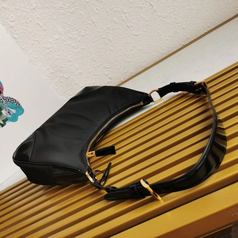 Brand-authenticated Prada Hobo Bags