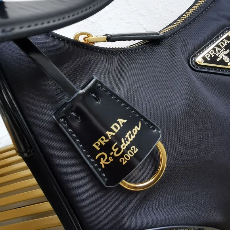 Brand-authenticated Prada Hobo Bags