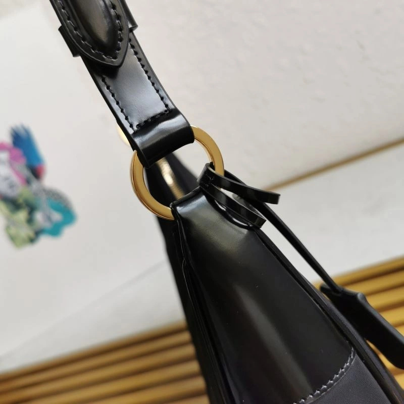 Brand-authenticated Prada Hobo Bags