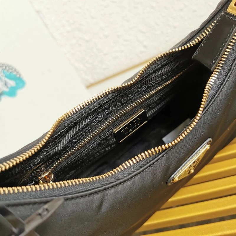 Brand-authenticated Prada Hobo Bags
