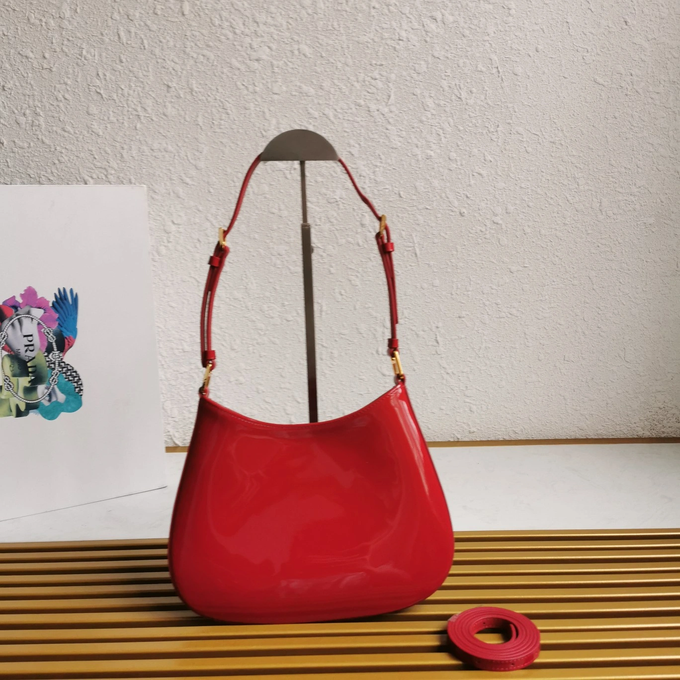 Top mirror Prada Hobo Bags