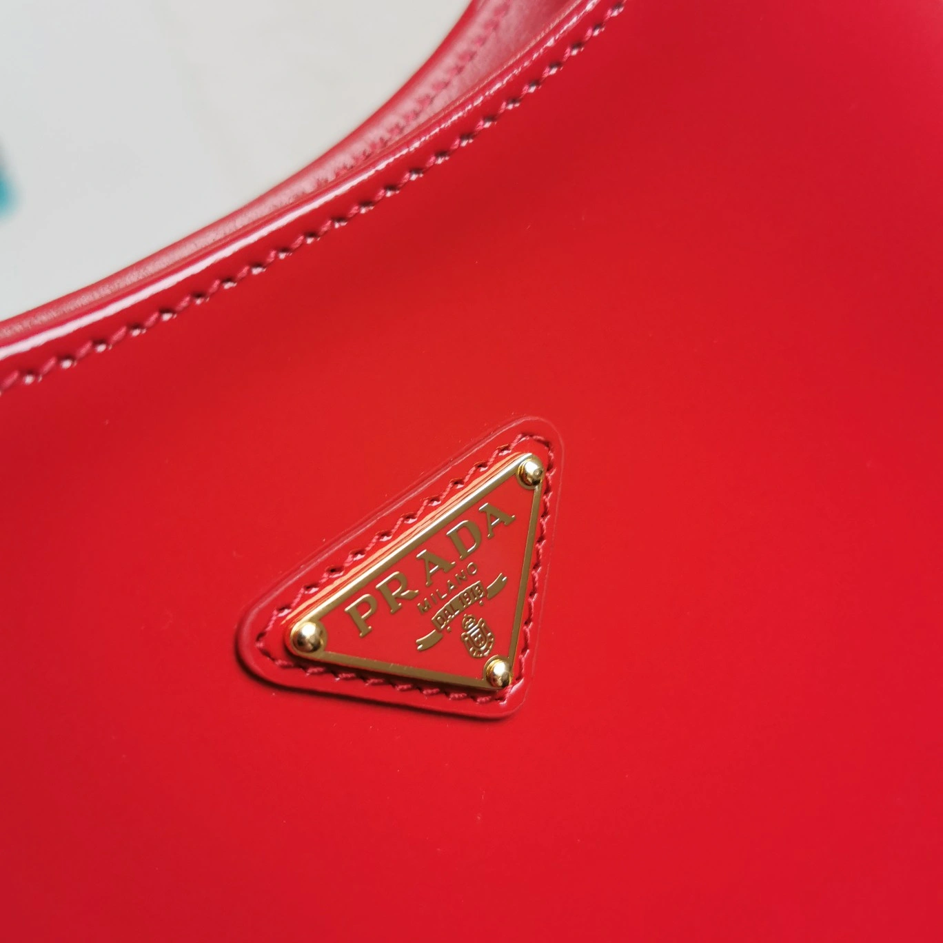 Top mirror Prada Hobo Bags