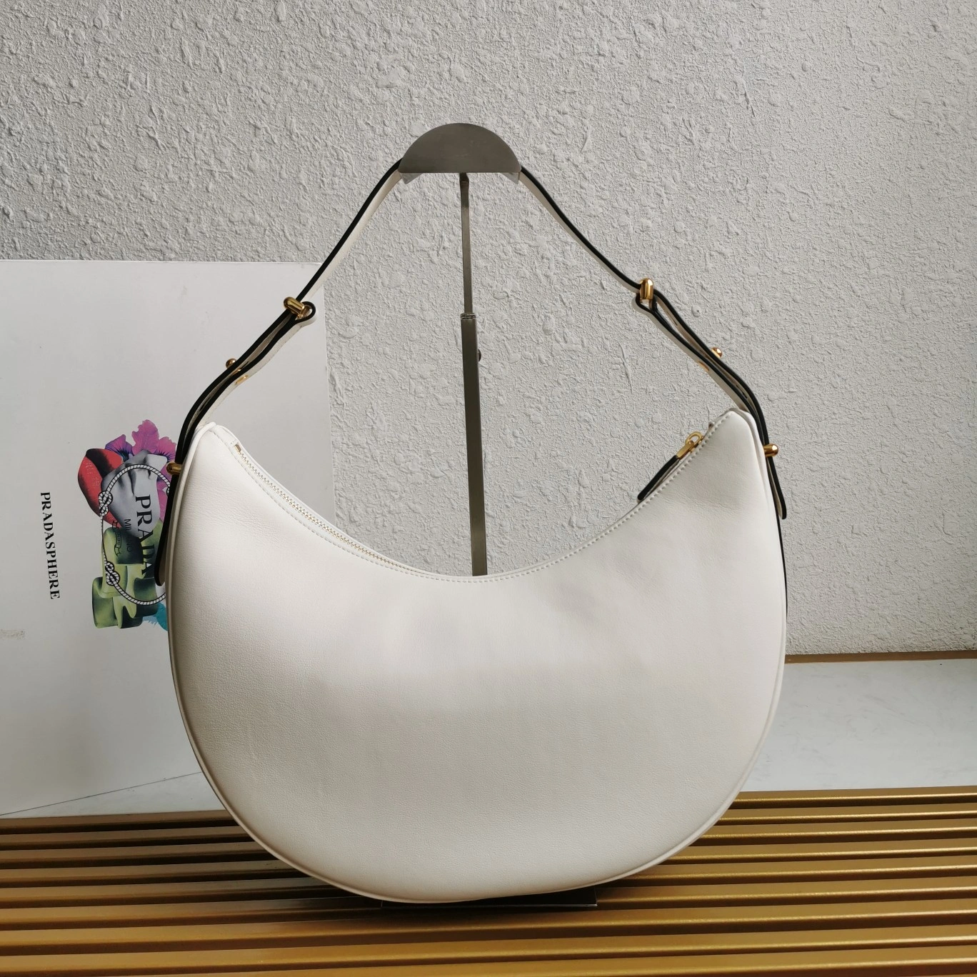Top mirror Prada Hobo Bags