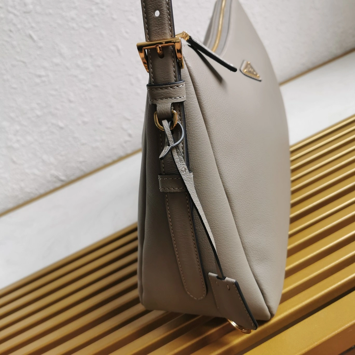Brand-authenticated Prada Hobo Bags