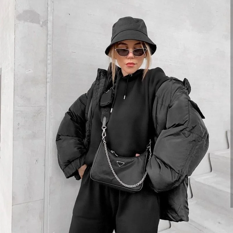 High accuracy Prada Hobo Bags