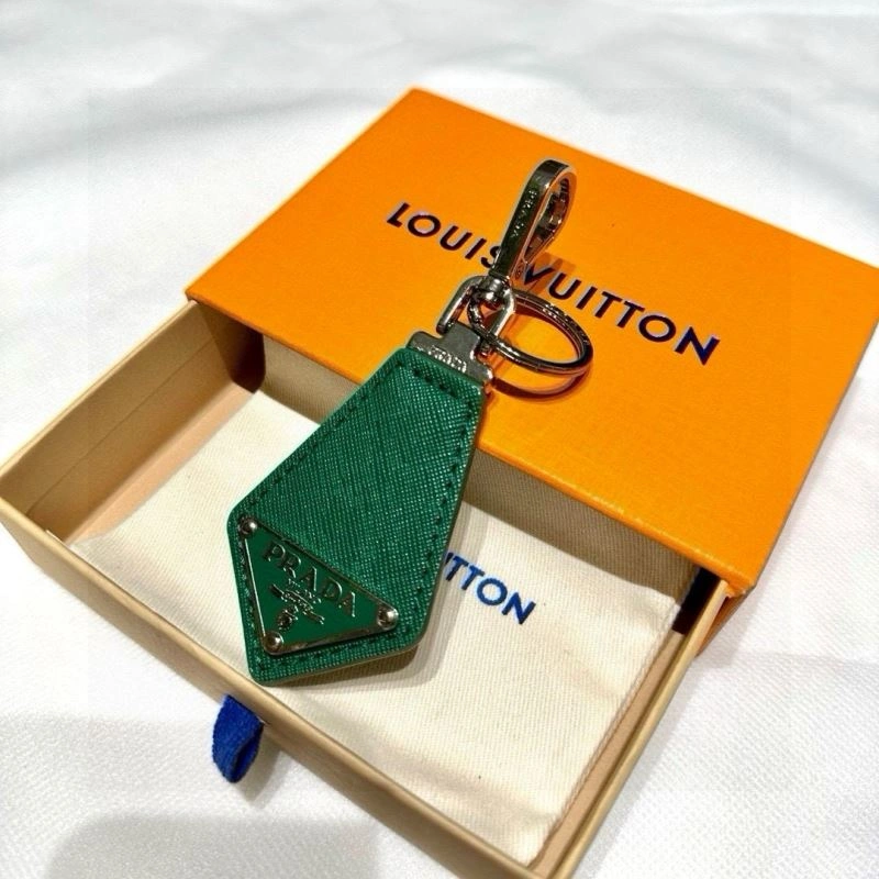 High fidelity Prada Keychains