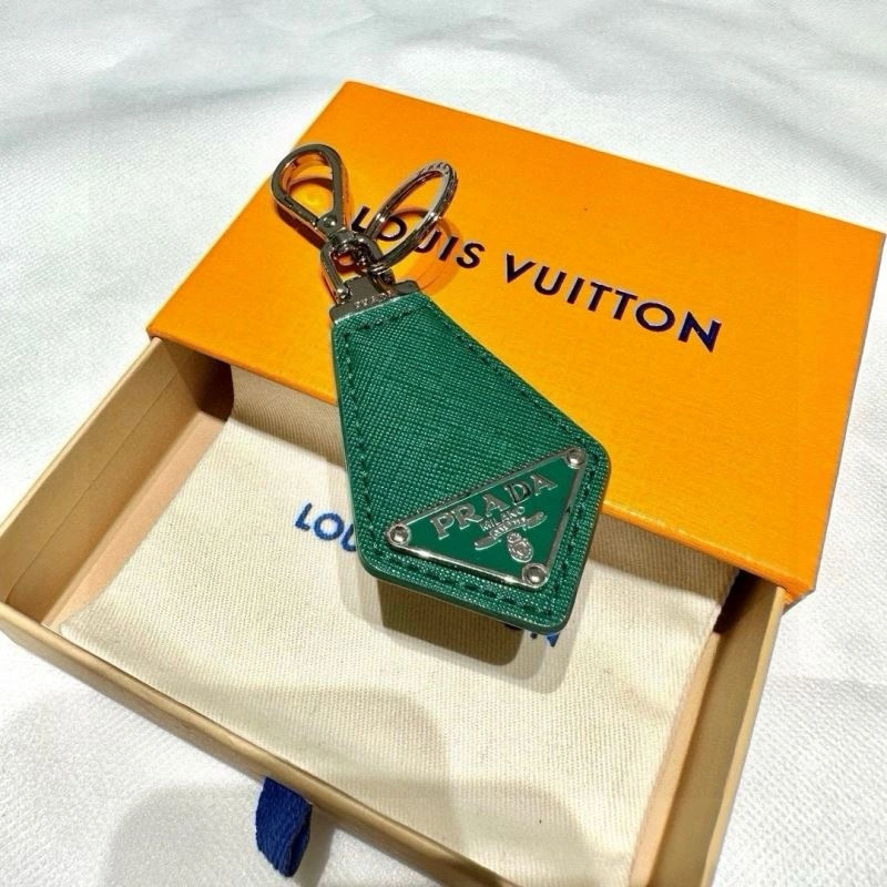 High fidelity Prada Keychains