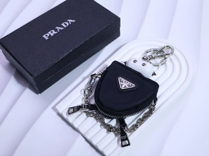 High fidelity Prada Keychains