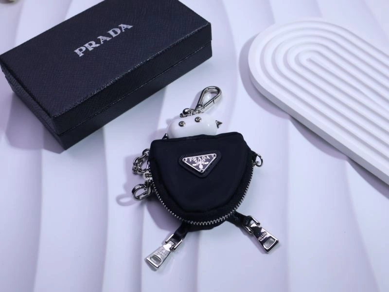 High fidelity Prada Keychains