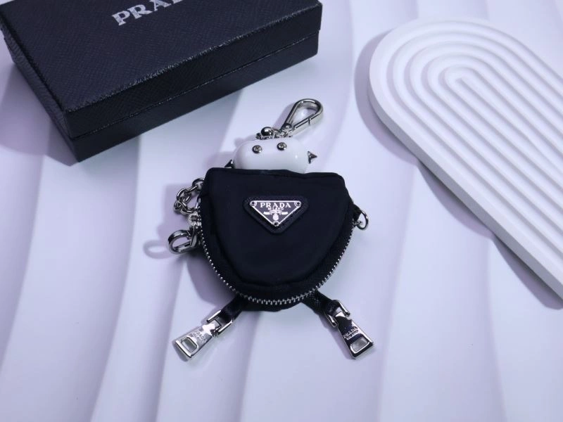 High fidelity Prada Keychains