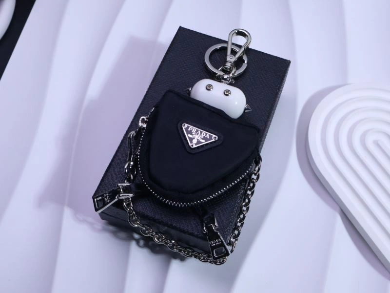 High fidelity Prada Keychains
