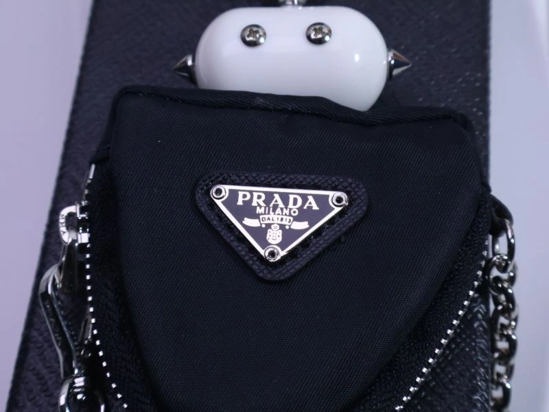 High fidelity Prada Keychains