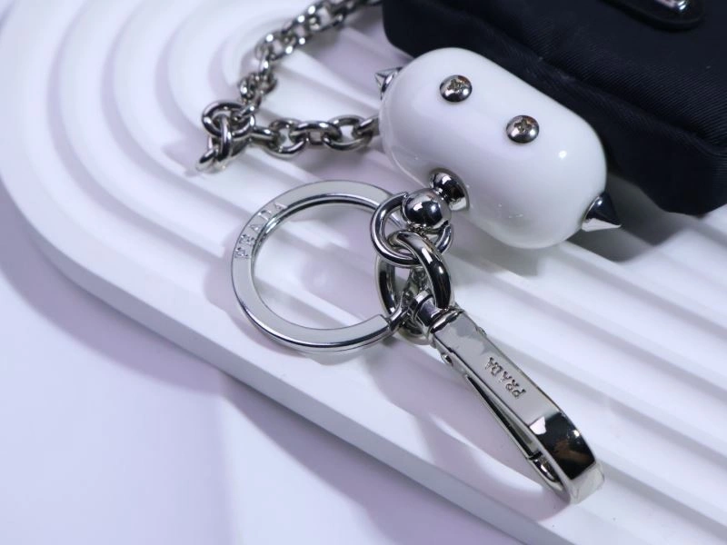 High fidelity Prada Keychains