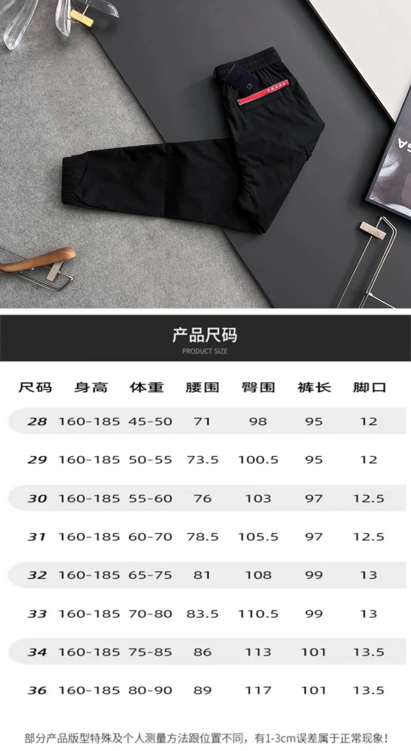 Factory-made Prada Long Pants