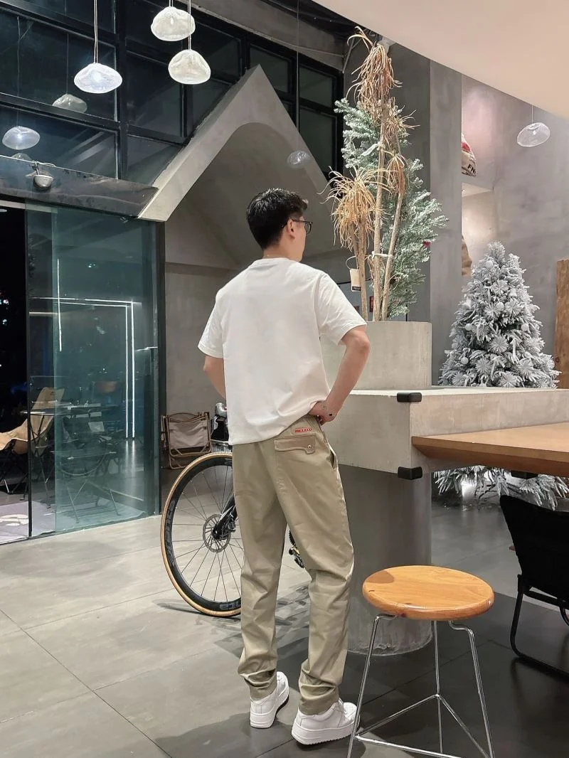 1:1 copy Prada Long Pants