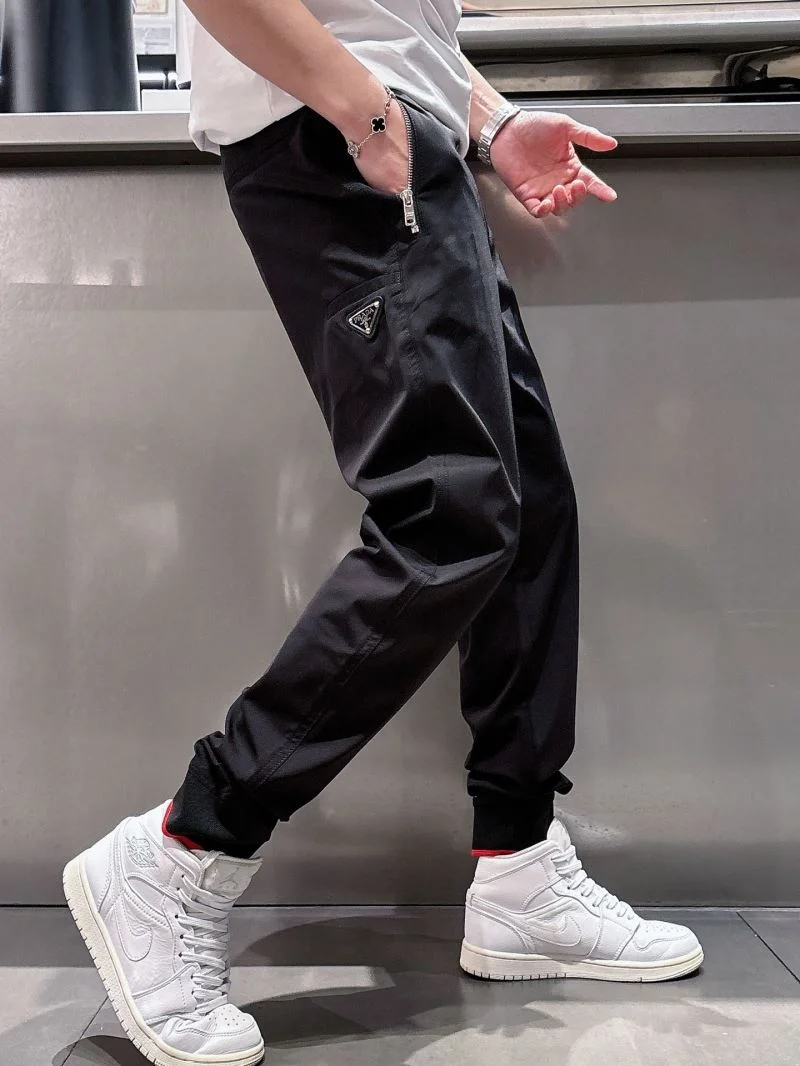 Brand-authenticated Prada Long Pants