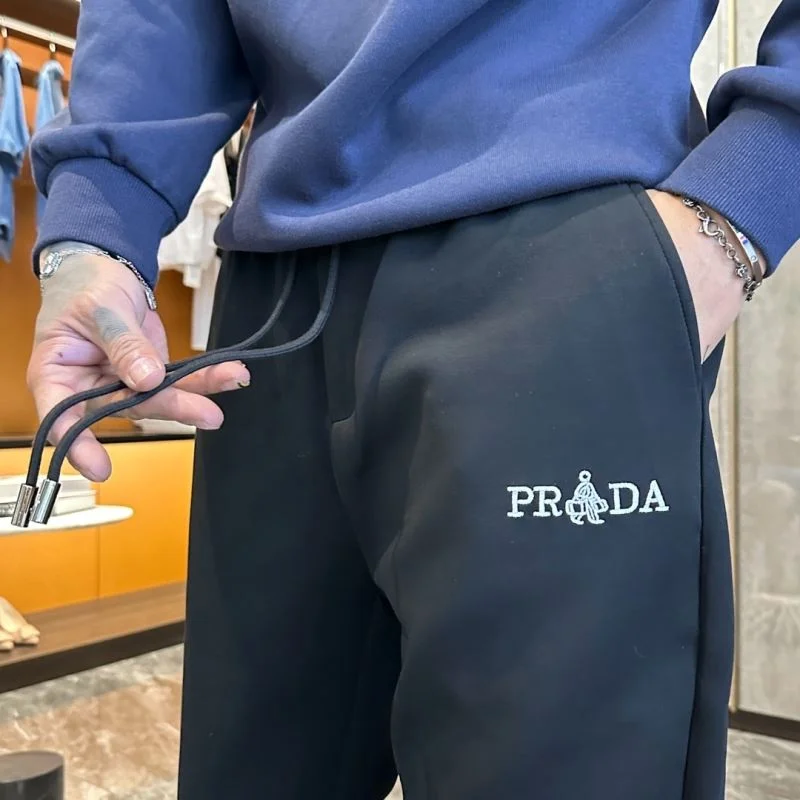 Brand-authenticated Prada Long Pants