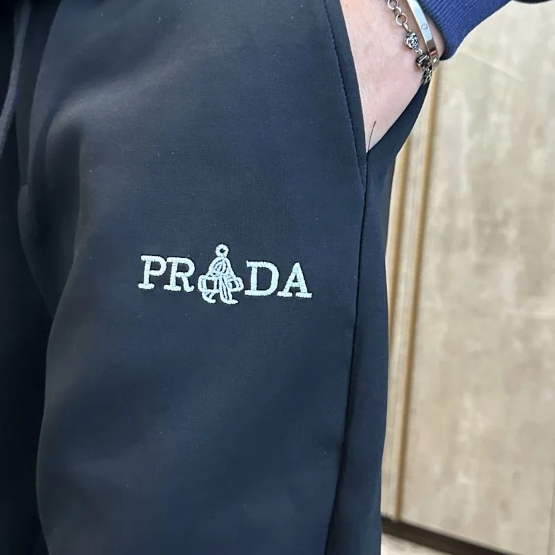 Brand-authenticated Prada Long Pants