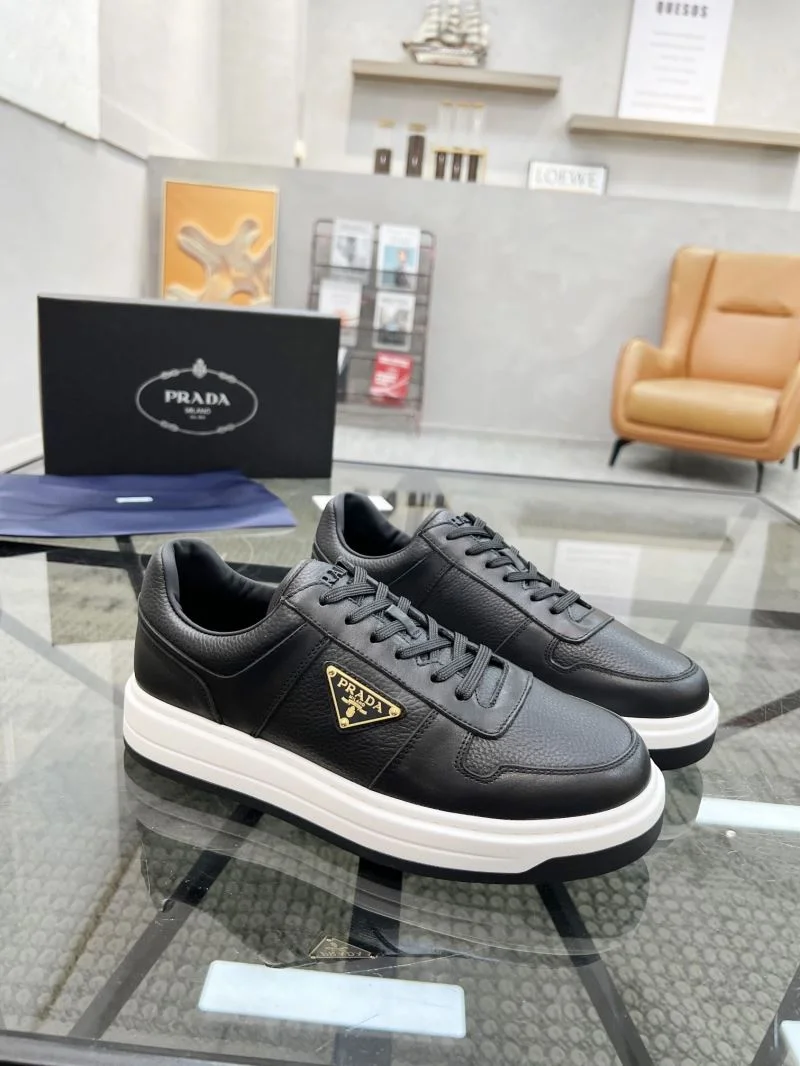 Brand-authenticated Prada Low Shoes