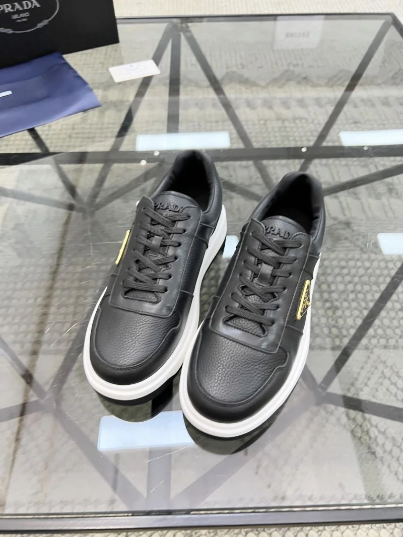 Brand-authenticated Prada Low Shoes