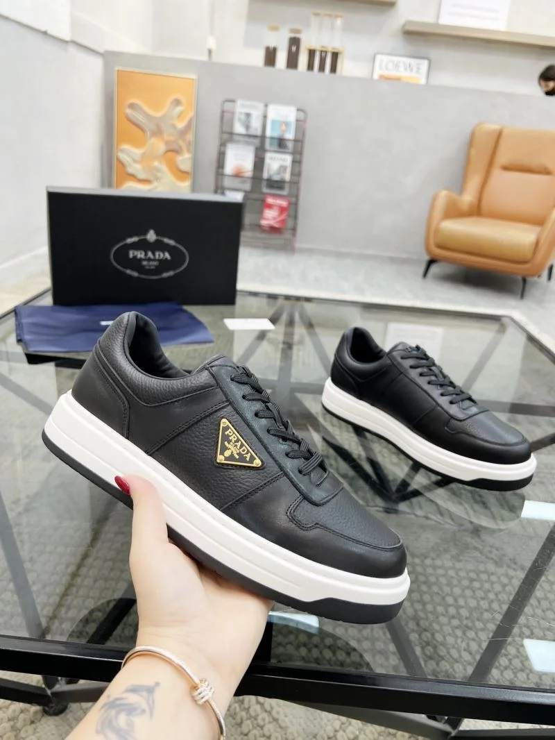 Brand-authenticated Prada Low Shoes