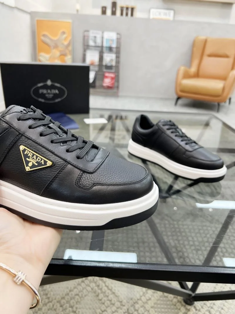 Brand-authenticated Prada Low Shoes