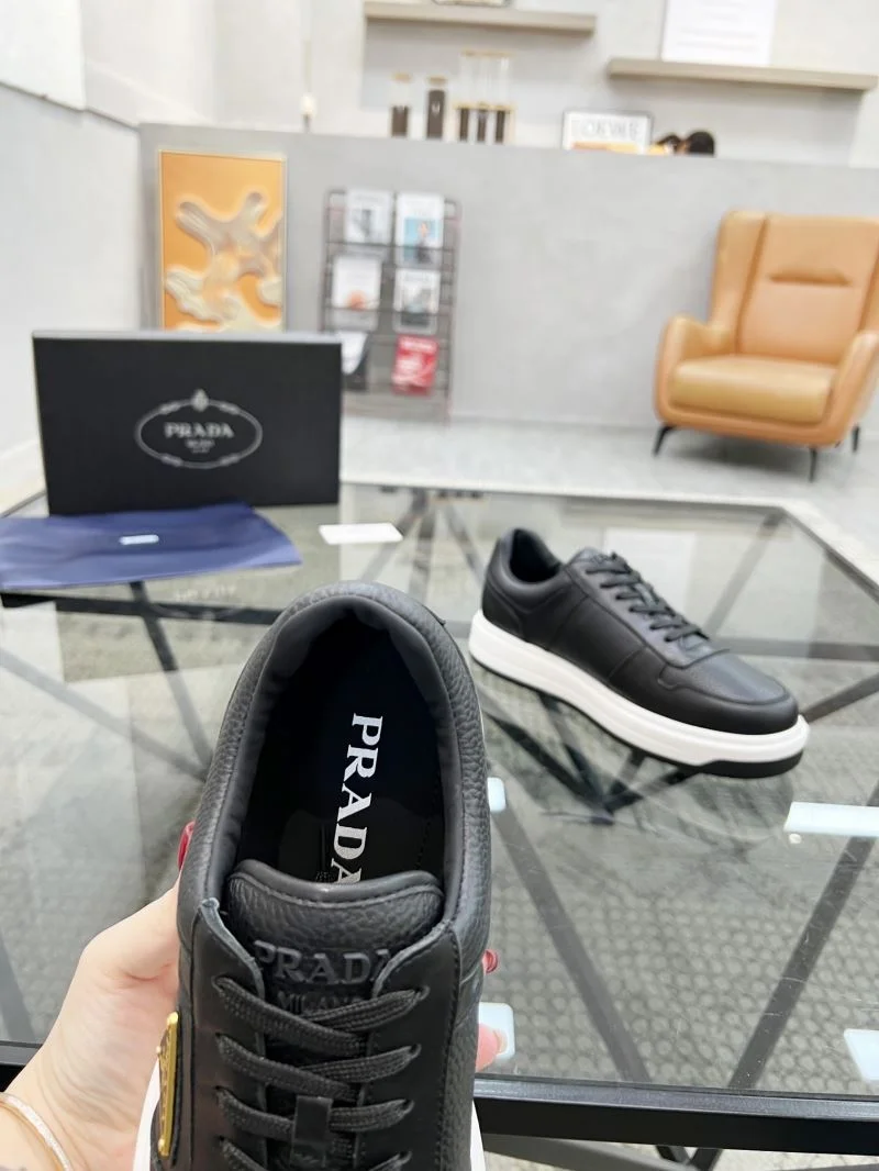 Brand-authenticated Prada Low Shoes