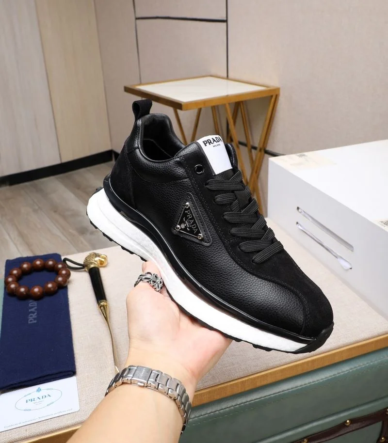 Exact replica Prada Low Shoes