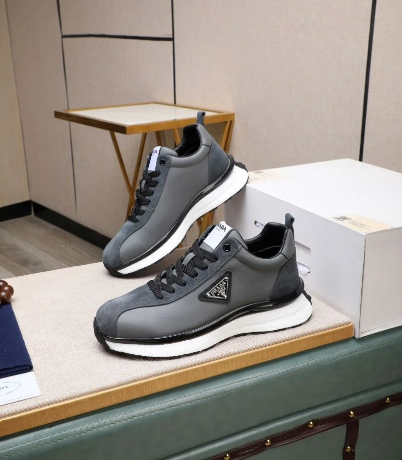 Brand-authenticated Prada Low Shoes